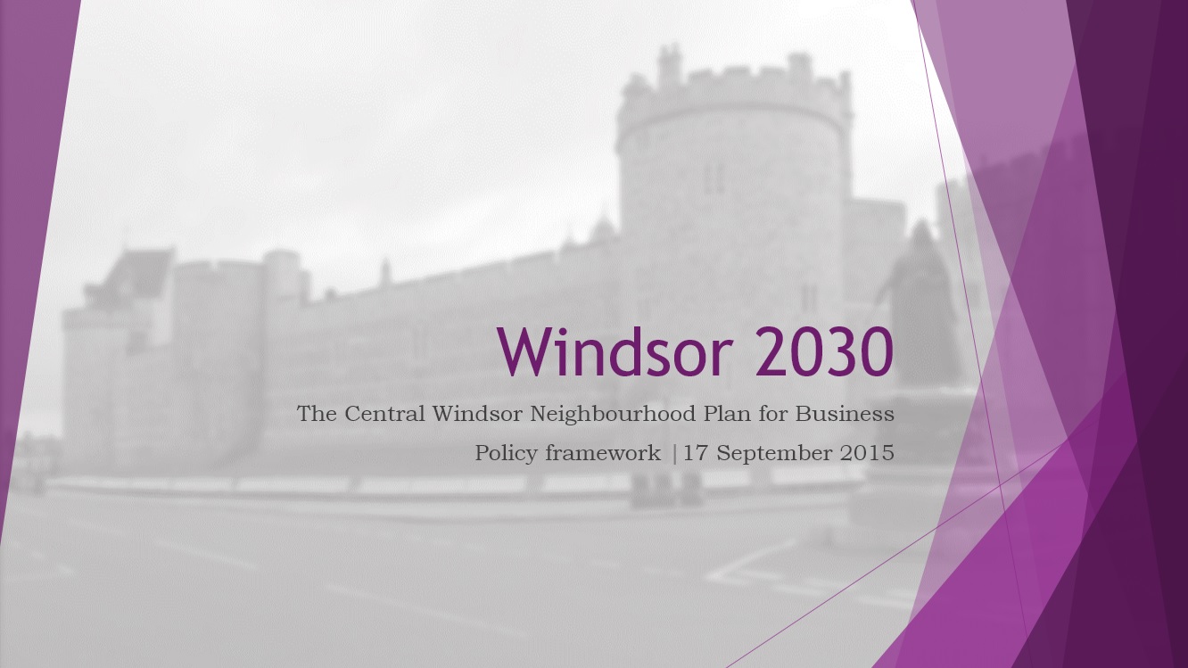 Our policy framework in under 3 minutes | Windsor 2030 | Planning the ...